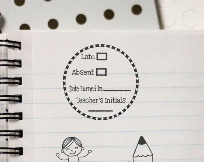 Personalized Teacher Self-inking Stamps, Custom , Complete in a Group ...