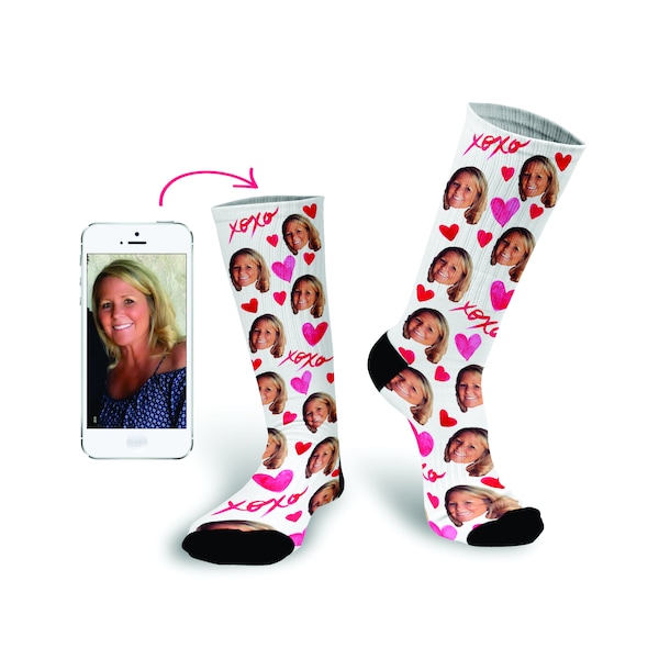 Photo Socks - Etsy