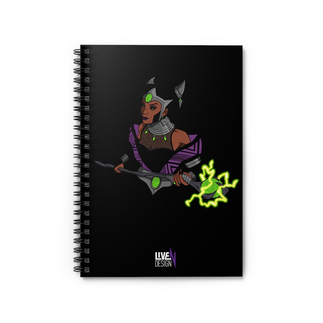 Malevolent Spiral Ruled Notebook - Etsy