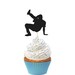 Breakdance Cupcake Toppers, Dance Crew Decor, Breakdancing Toppers, B ...