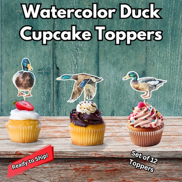 Duck Cake Topper - Etsy