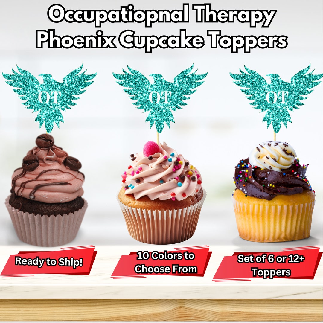 Occupational Therapy Phoenix Cupcake Toppers, Occupational Therapy ...
