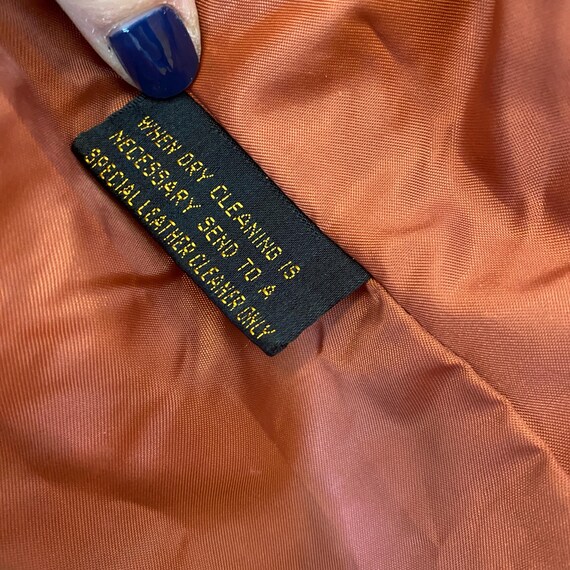 1970s Miss Simone Brown Leather Button Belted Jacket … - Gem