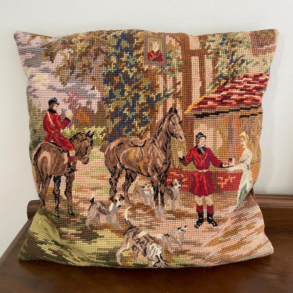 Dog Needlepoint - Etsy