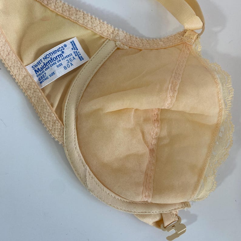 Vintage Maidenform Sweet Nothings Beige Underwire Bra 36A - Etsy