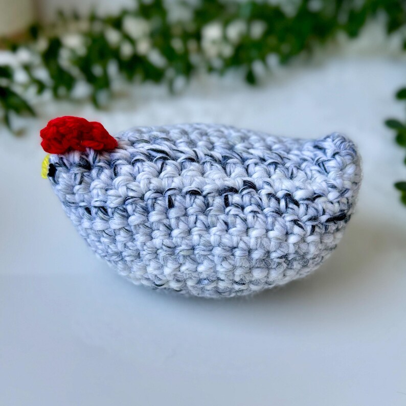 No Sew Chicken Crochet Pattern, Big Chicken Plush Amigurumi Pattern ...