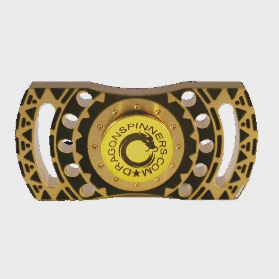 Tribal Dream Brass Metal Fidget Spinner – Stress & Anxiety Relief Toy ...