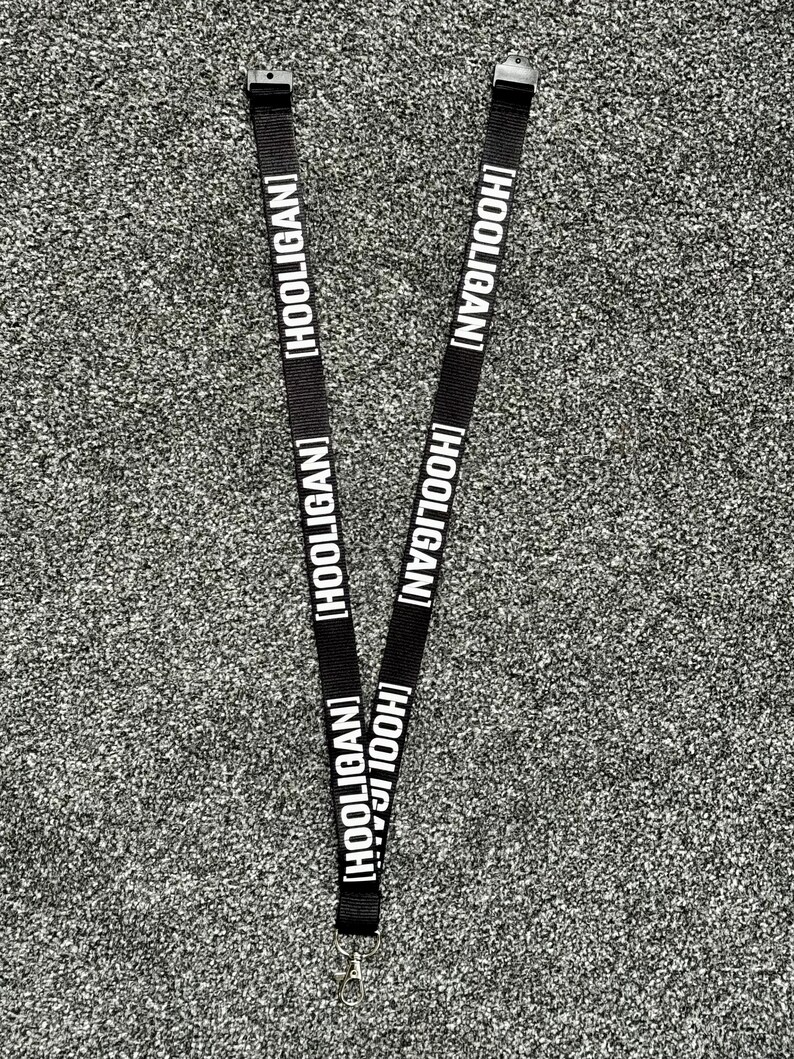Hooligan Lanyard -- Various Styles and Colours - Etsy