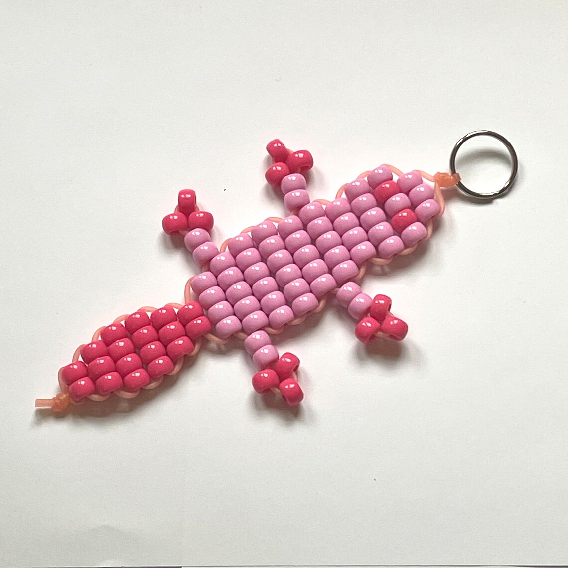Beaded Beaver Keychain | Choose a Color - Etsy