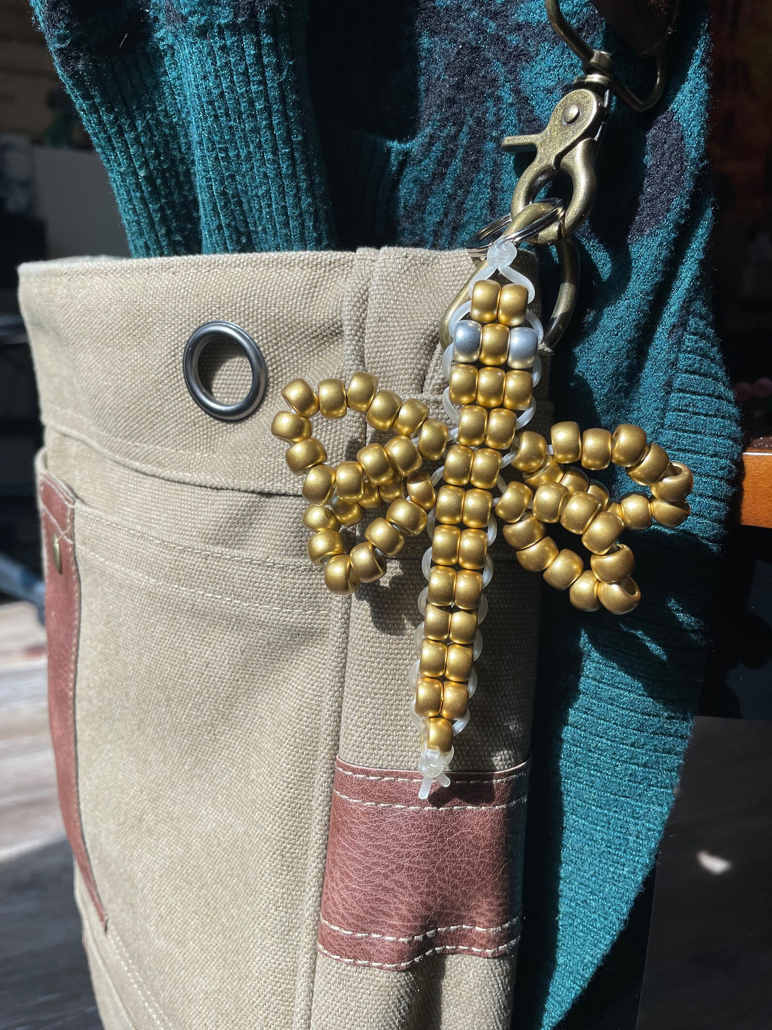 Beaded Dragonfly Keychain | Choose a Color - Etsy