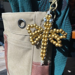 Beaded Dragonfly Keychain | Choose a Color - Etsy