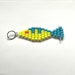 Custom Beaded Fish Keychain - Etsy