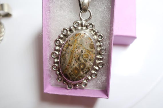 Mexico silver and Leopard Jasper, just in time for fa… - Gem