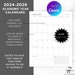 2024-2026 Editable Teacher Digital Printable Monthly Planner PLR ...