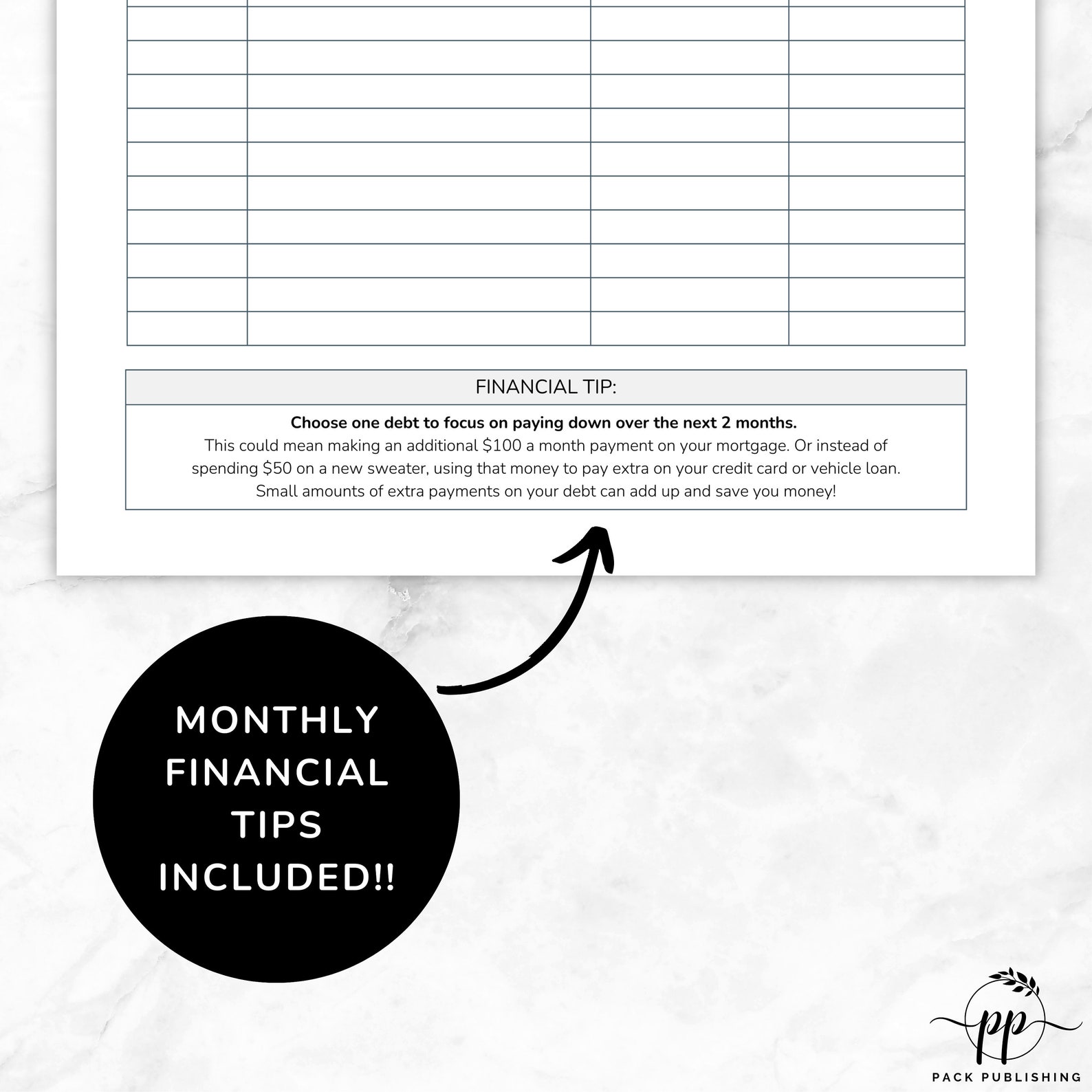 2025-2026 Digital Printable Budget Financial Monthly Planner Tracker ...