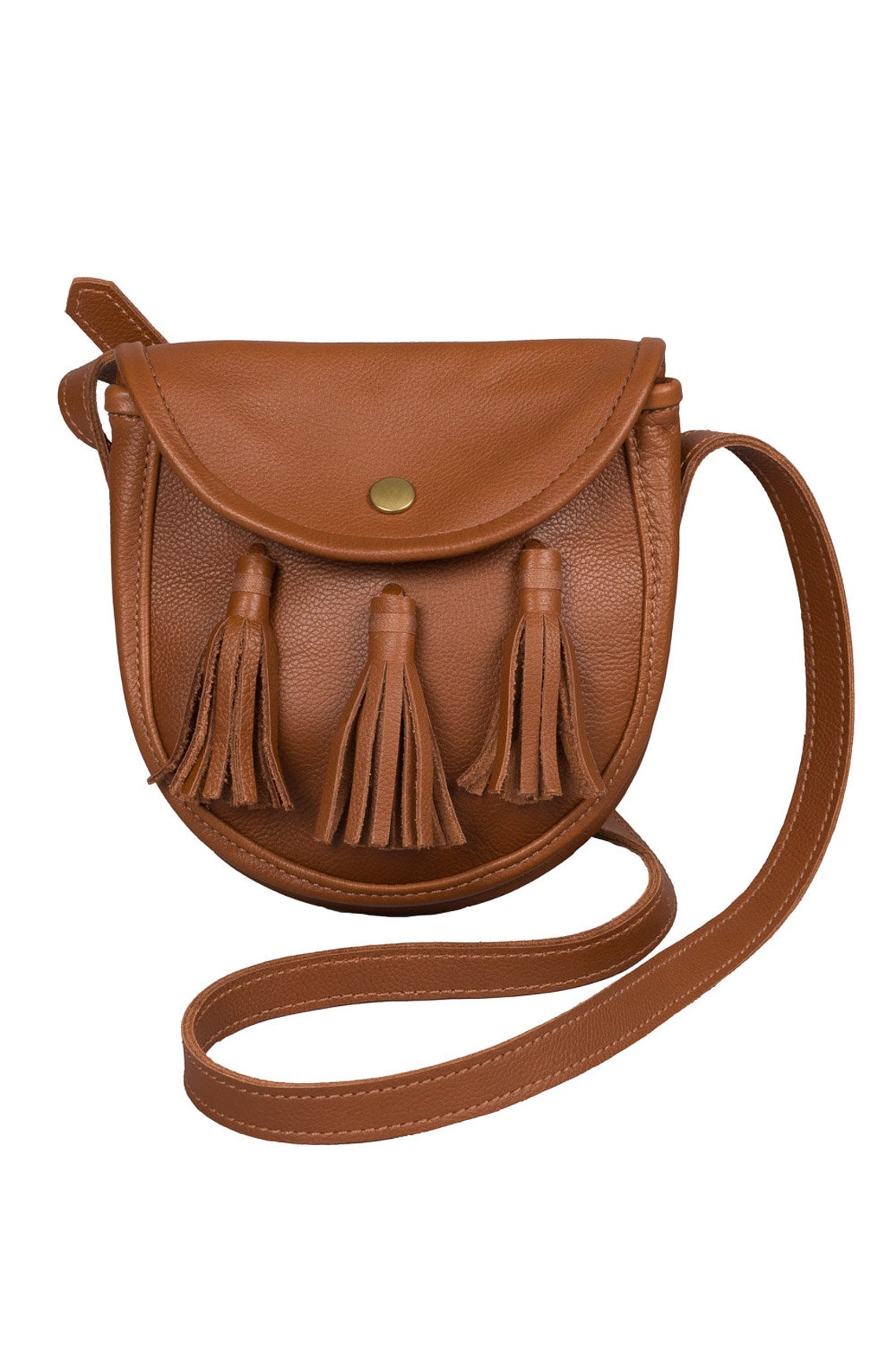Tan Leather Sporran Bag, Ladies Cross Body Handbag, Made in Scotland ...