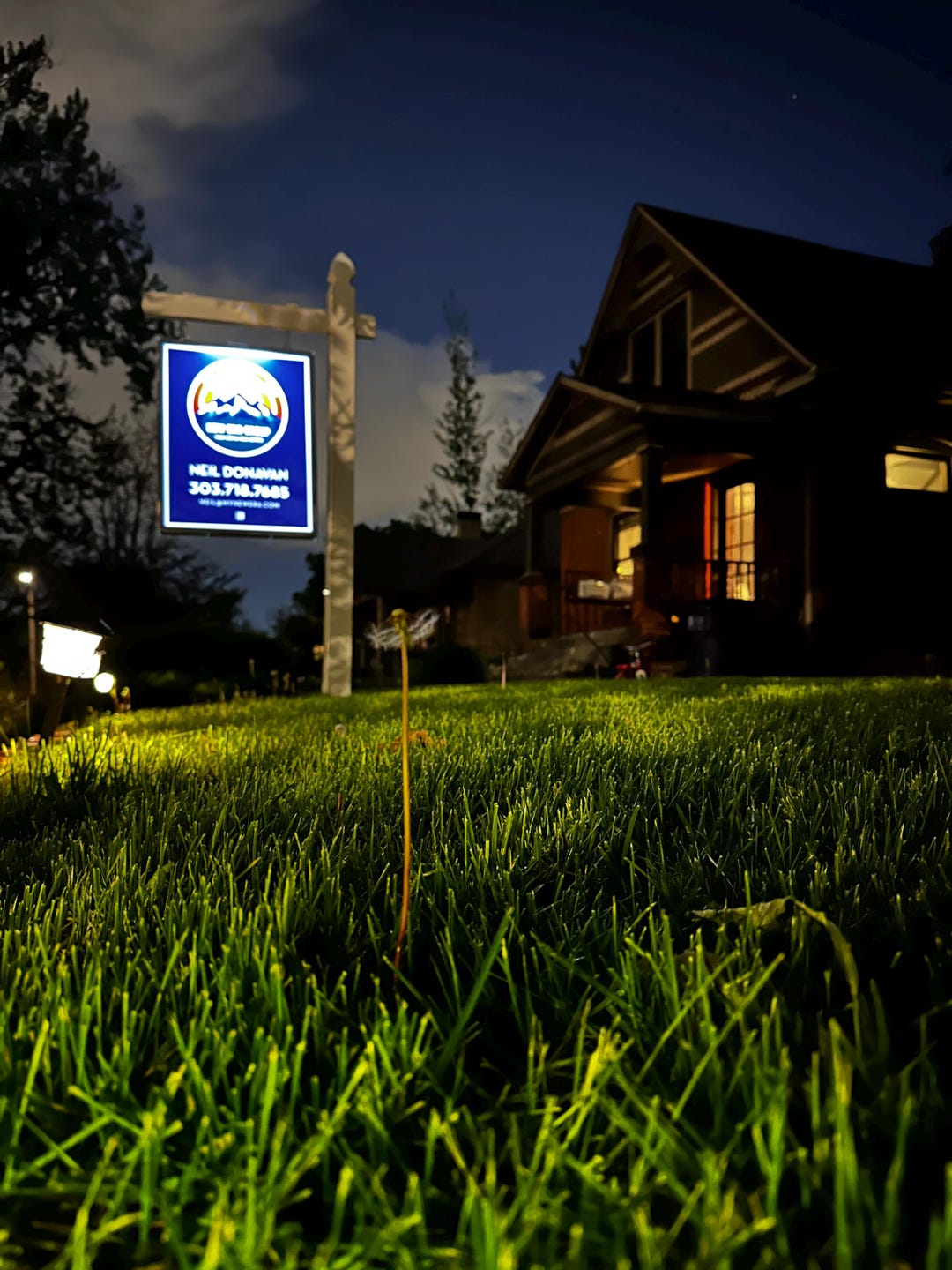 24x30 Nite Lite Solar Real Estate Sign | NITE LITE ~ ORIGINAL (24x30 ...