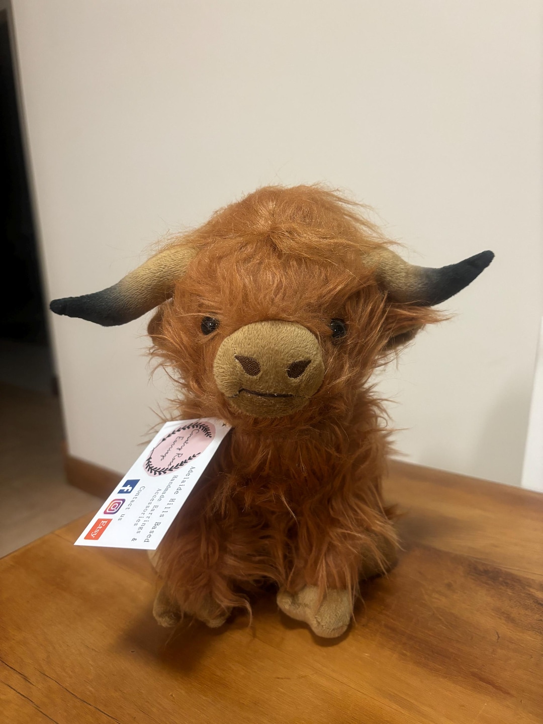 Highland Cow Teddy - Etsy