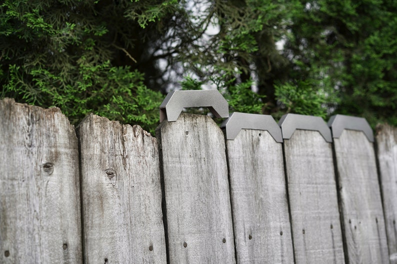 Fency Caps Vinyl Picket Fence Caps Dog Eared Style Wooden Fence Top ...