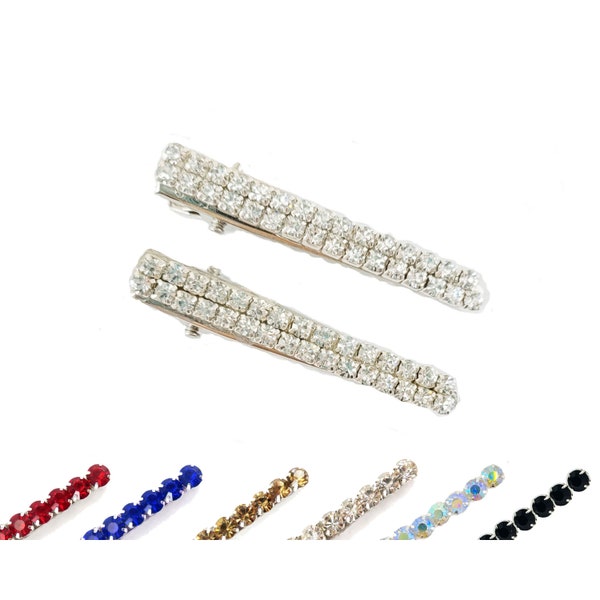 Rhinestone Clip - Etsy