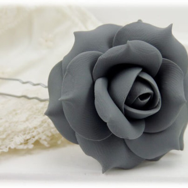 Gray Flower - Etsy