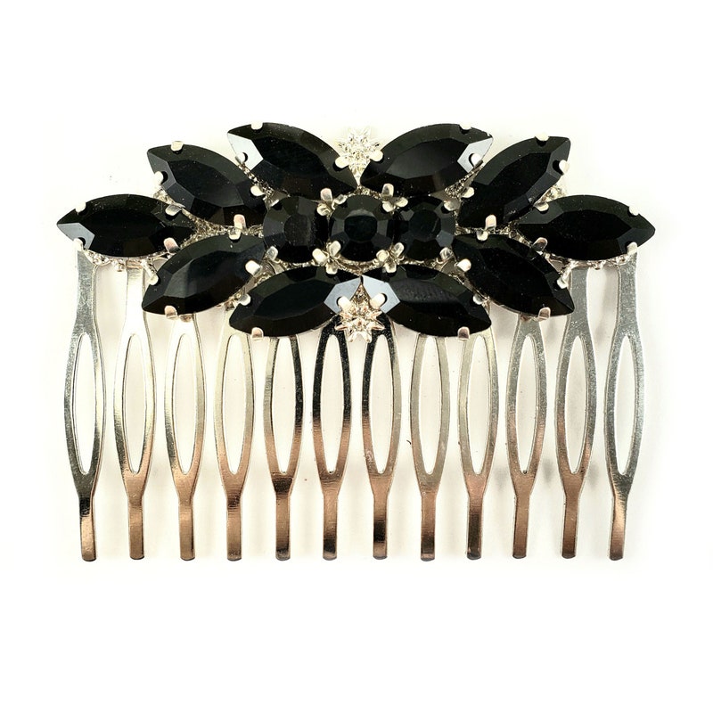 Black Hair Comb - Etsy