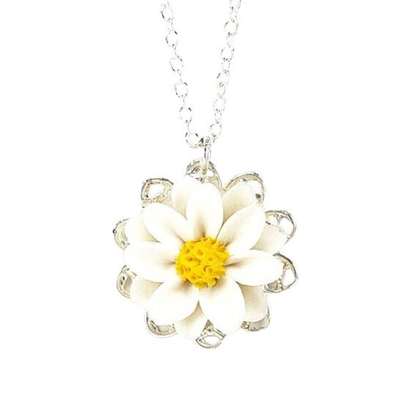Daisy Pendant - Etsy