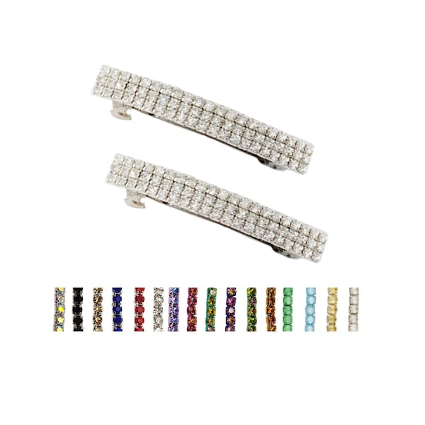 Silver Barrette - Etsy