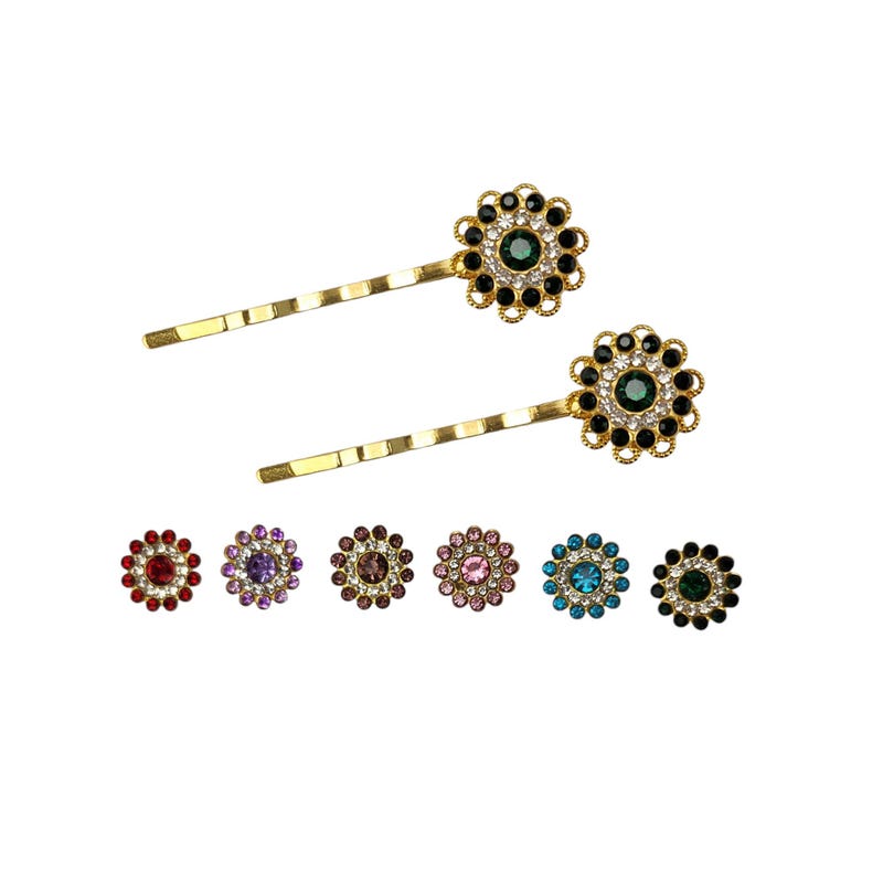 Rhinestone Pins - Etsy