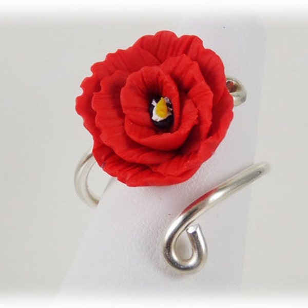 Poppy Ring - Etsy