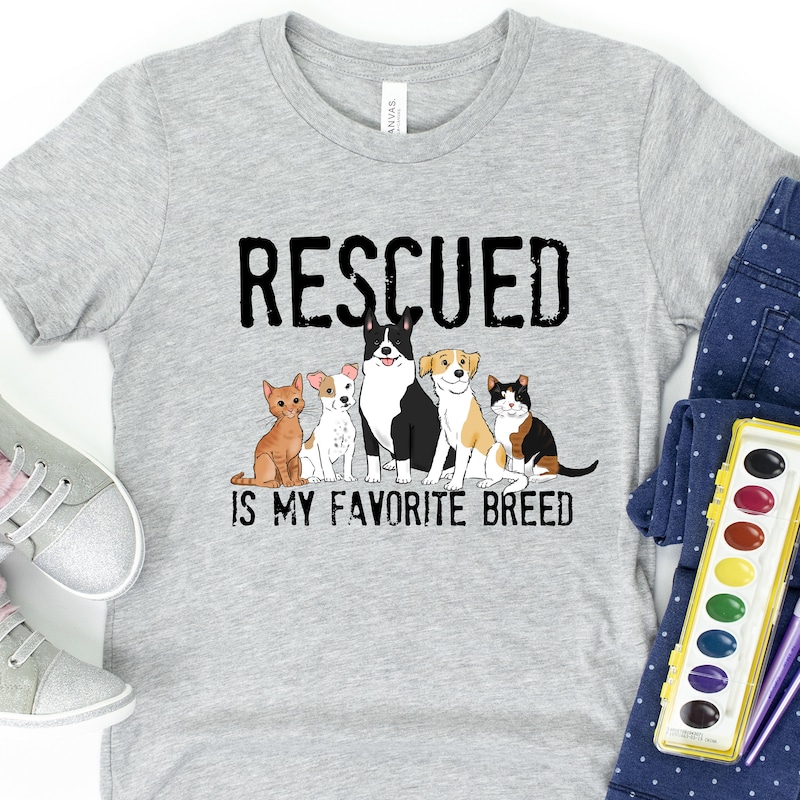 Pet Rescue Tshirt - Etsy