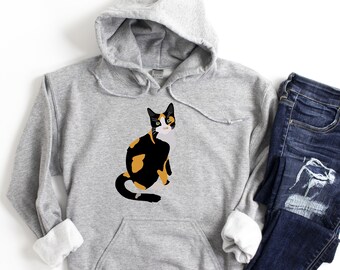 Calico Cat Hoodie - Etsy