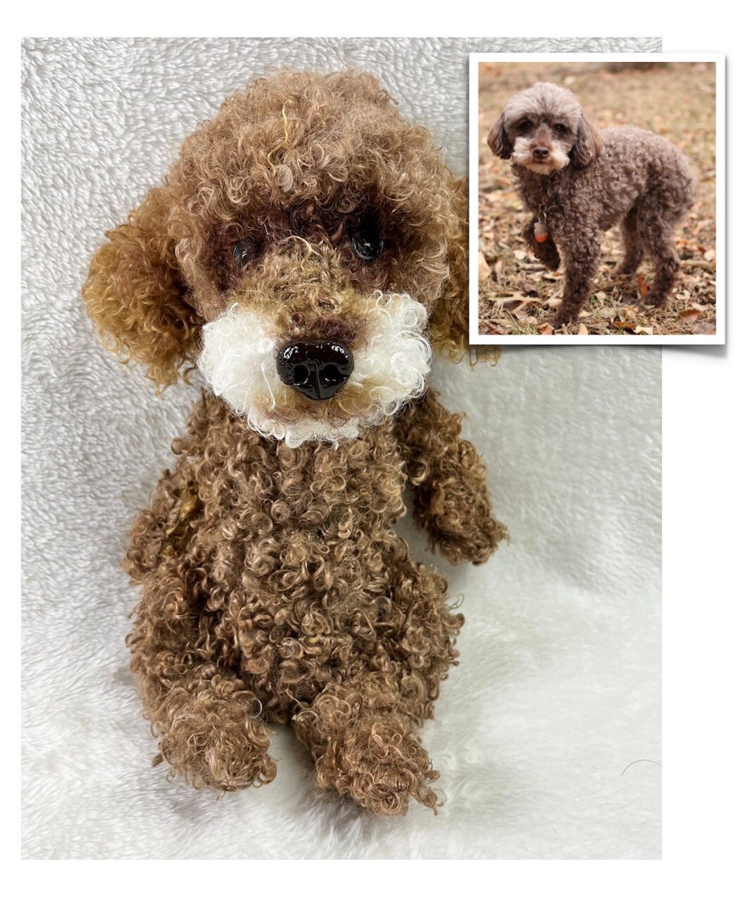 CUSTOM Poodle Plush, Poodle Replica, Poodle Stuffed, Poodle Keepsake ...