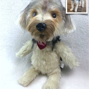 CUSTOM Yorkie Plush, Yorkie Replica, Yorkie Stuffed, Yorkie Plushie ...