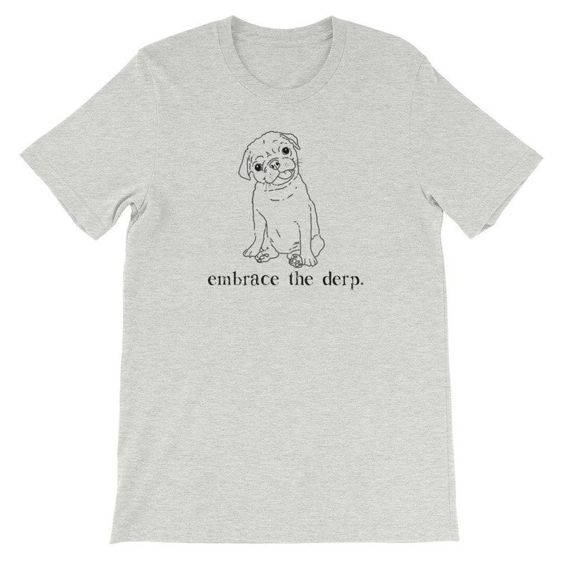 Funny Pug Shirt Derpy Pug Pug Mom Shirt Pug Dad Shirt Cute | Etsy