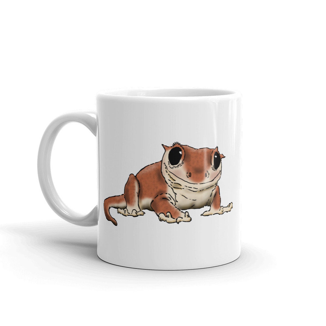 Cute Crested Gecko Mug Happy Gecko Gecko Mom Gecko Gift | Etsy