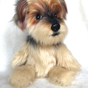 CUSTOM Yorkie Plush, Yorkie Replica, Yorkie Stuffed, Yorkie Plushie ...