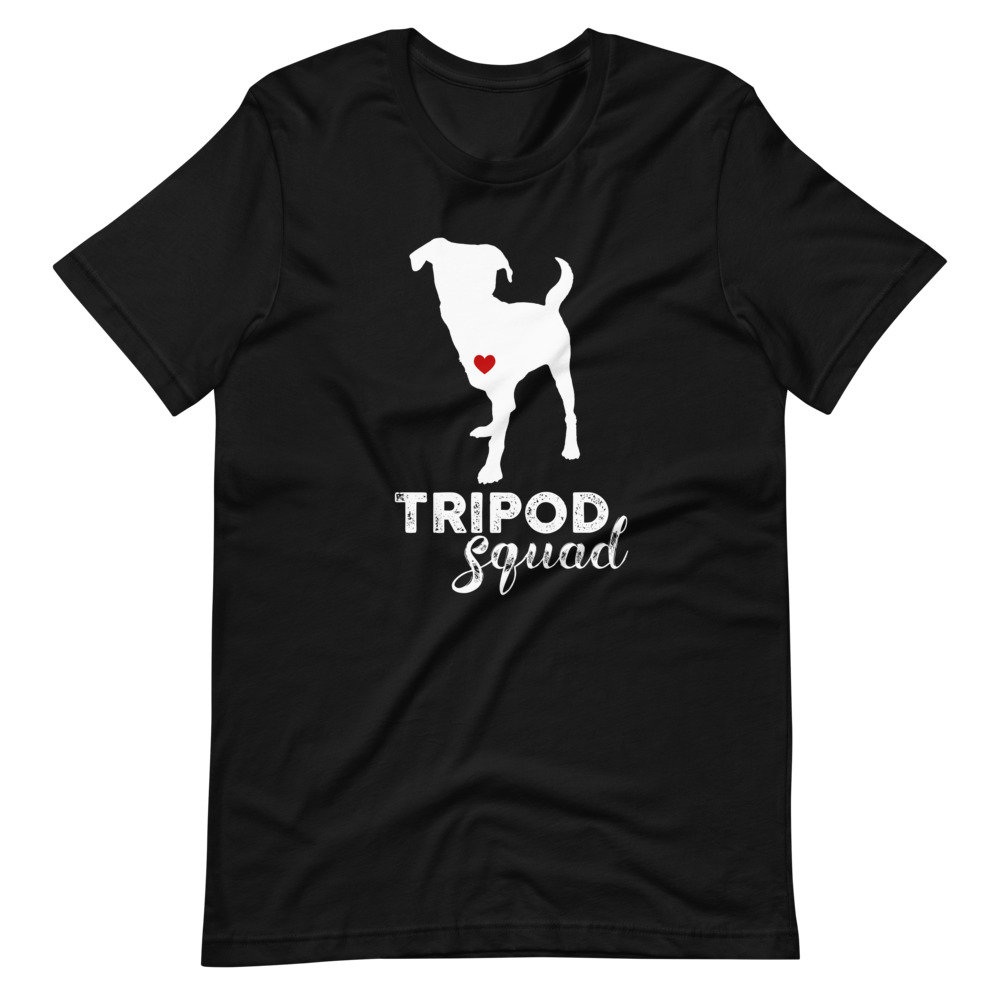 Tripod Squad Shirt Tripaw Dogs Tripod Dogs Tri-paw Dogs | Etsy UK