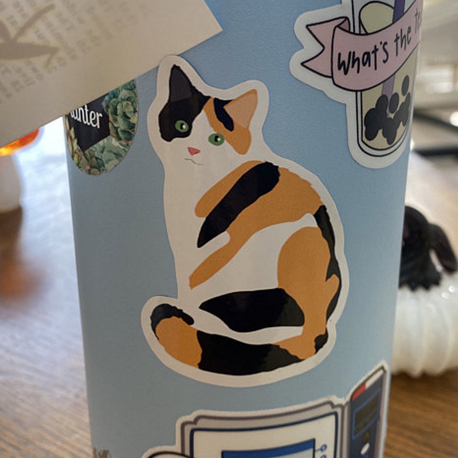 Calico Cat Sticker, Calico Lover, Calico Mom, Calico Drawing, Calico ...