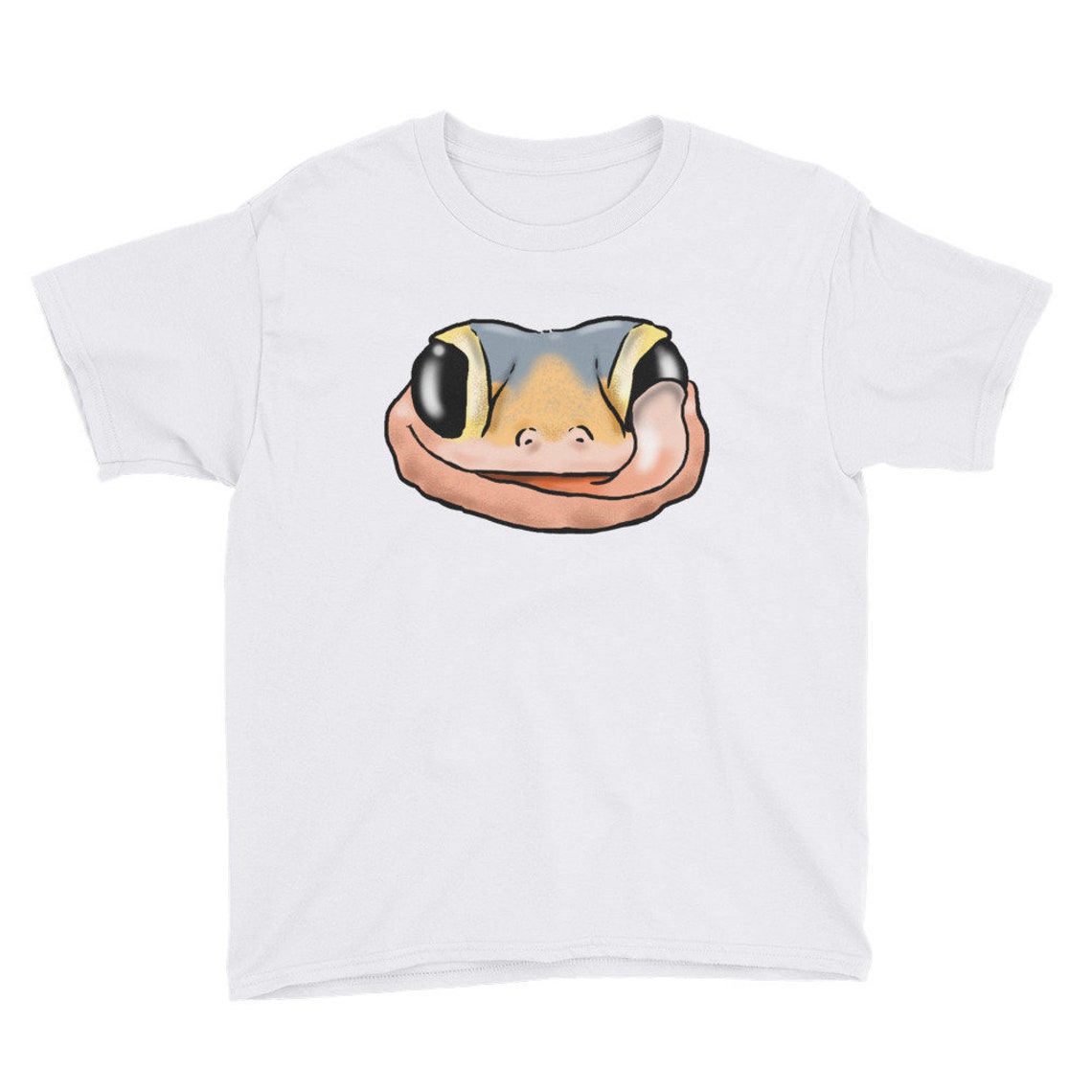 Kids Leopard Gecko Shirt Smiling Gecko T-shirt Gecko Lover | Etsy