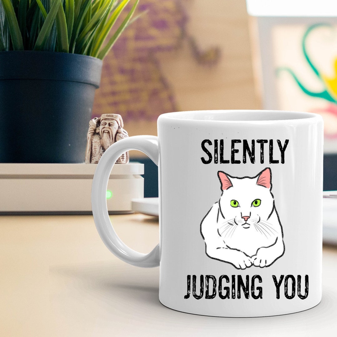Funny Cat Mug, Cat Lover Gift, Cat Mom Mug, Cat Dad Mug, Cat Lover Mug ...