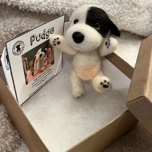 Itty Pittie, Mini Plush Pitbull, Mini Pitbull, Pitbull Doll, Mini Dog ...