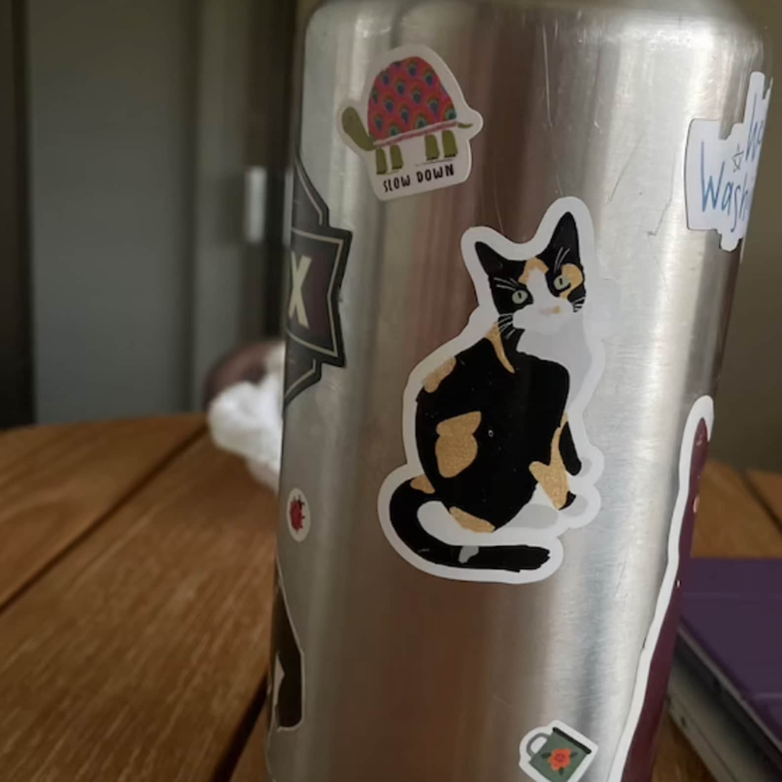 Calico Cat Sticker, Calico Lover, Calico Mom, Calico Drawing, Calico ...