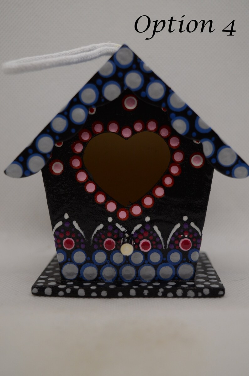 Assorted Dotty Birdhouses - Etsy