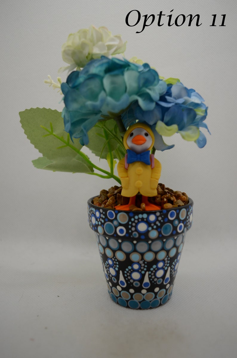 Assorted Flower Pot Decor - Etsy