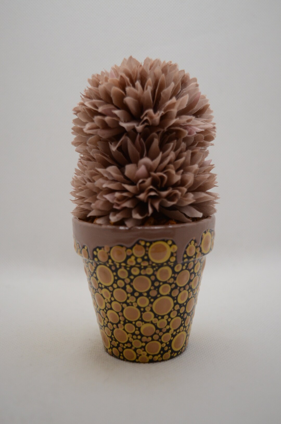 Assorted Ice Cream Cone Dotty Pot Flower Pot - Etsy