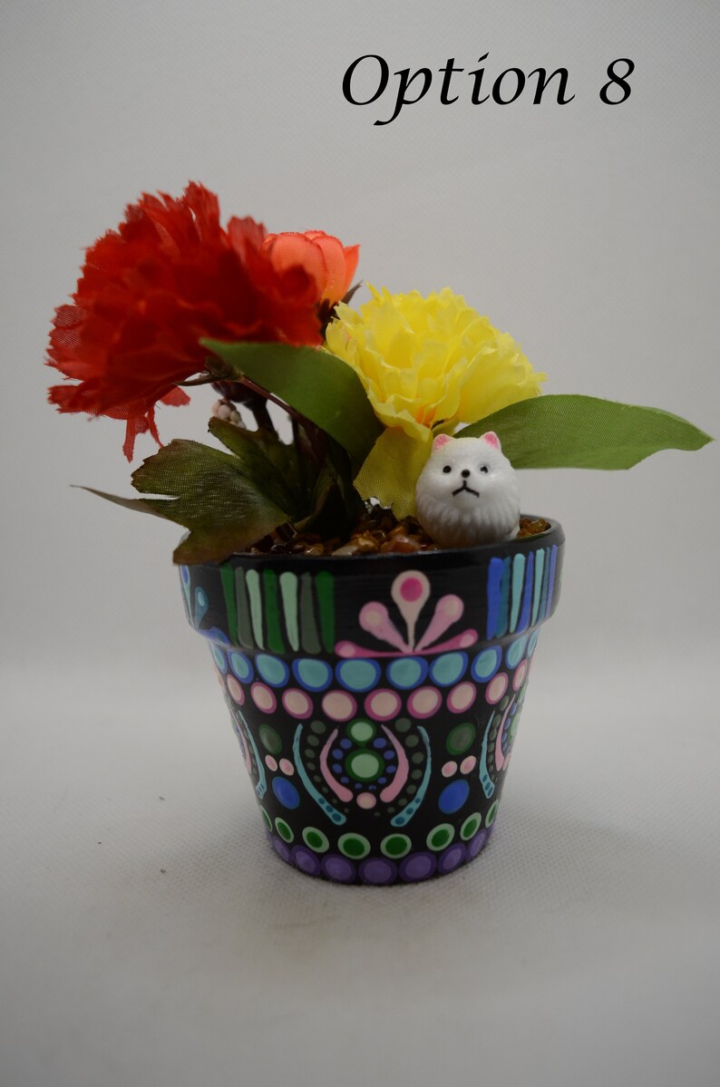 Assorted Flower Pot Decor - Etsy