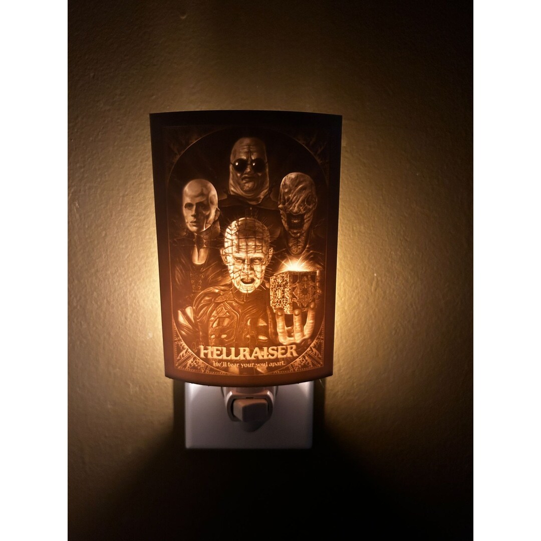 Hellraiser Unique Custom Made 3D Lithophane Night-light - Etsy
