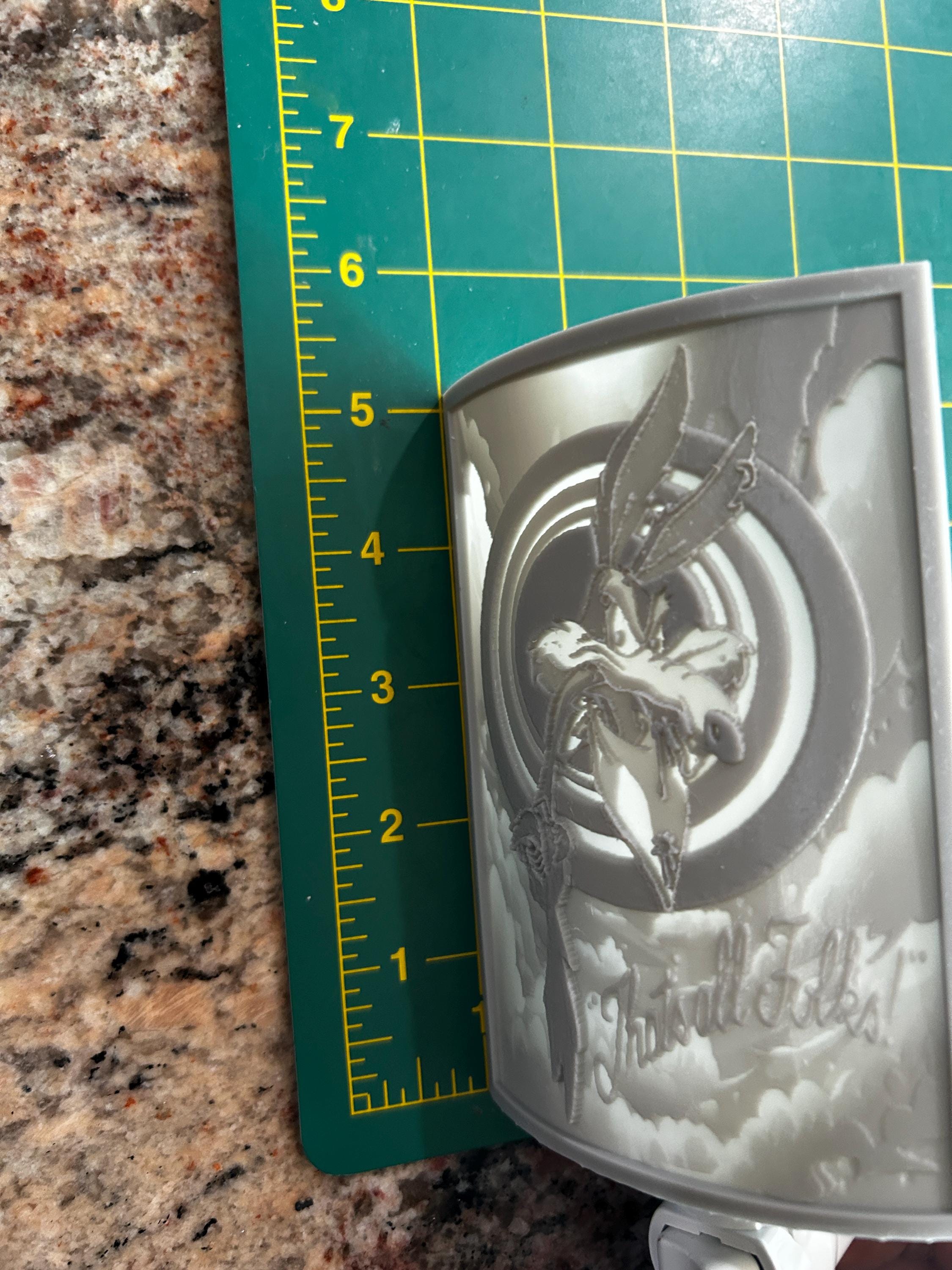 That's ALL Folks, Custom Made 3D Lithophane Night-light - Etsy