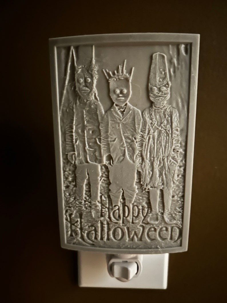 Happy Halloween Custom Made 3D Lithophane Night-light - Etsy